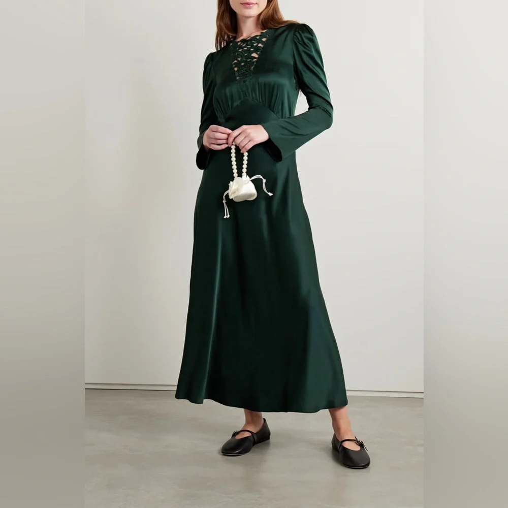 Doen | Dresses | Den Nwt Heirloom Dress In Alpine Green | Poshmark
